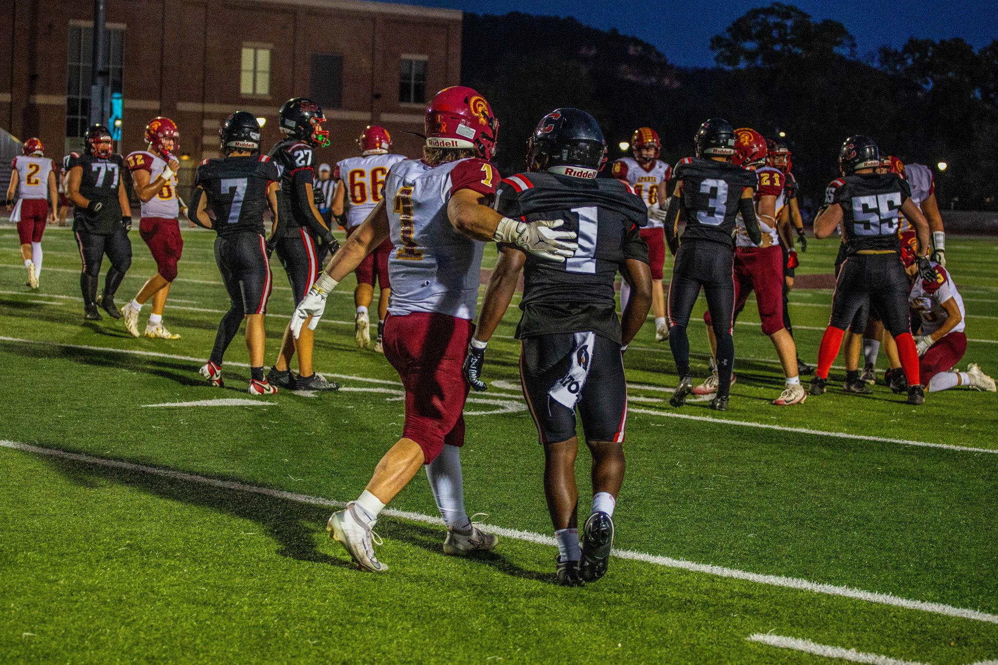 High school football: Central offense unstoppable in win over Sparta ...