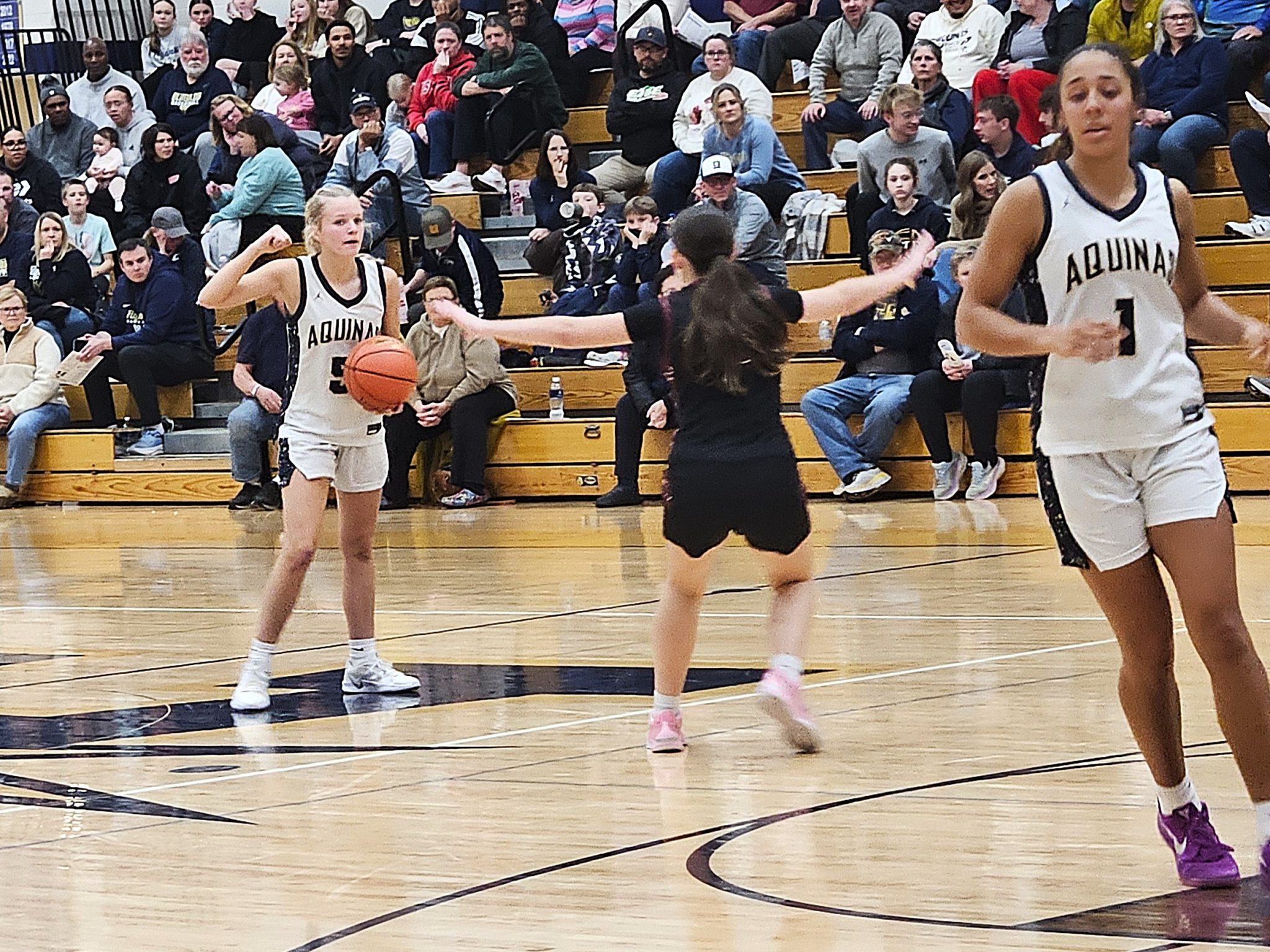 High school girls basketball: Aquinas beats Division 2 Edgewood for second straight win over ...